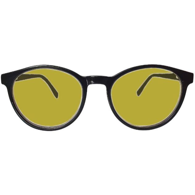 Blue Light Glasses | Daytime Round | Premium Yellow Lens
